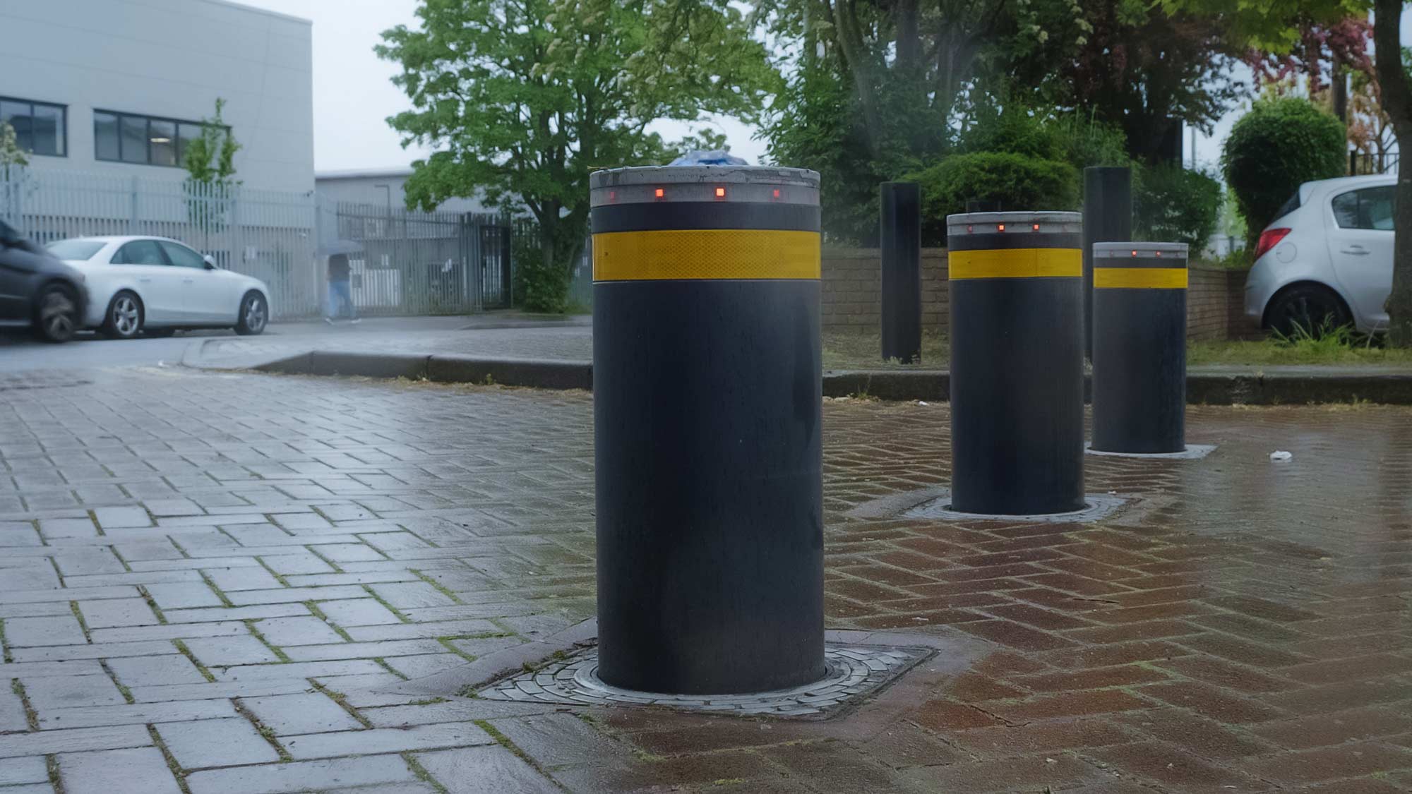 Commercial Security Bollards Servicing - WLS